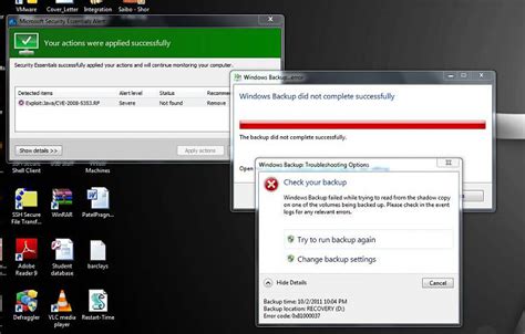 windows backup failed solved windows 7 forums