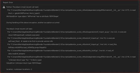 Cant Open Nif File · Issue 436 · Niftoolsblenderniftoolsaddon · Github