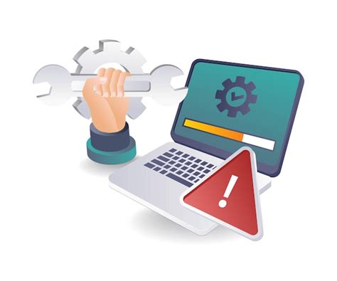 Premium Vector Hardware And Software Upgrades Computer Services