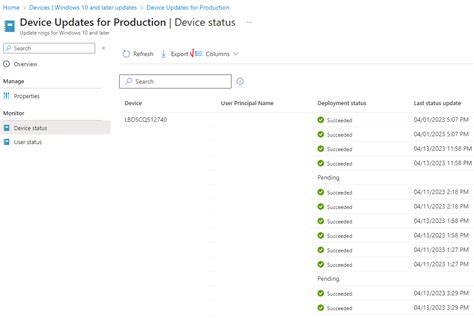 Microsoft Intune Not Able To Retrieve The Update Rings For Windows 10