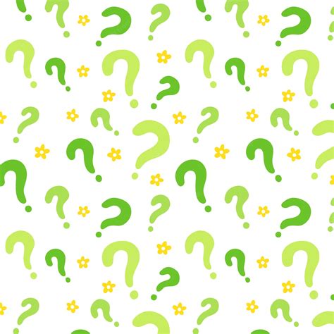 Question Marks Pattern