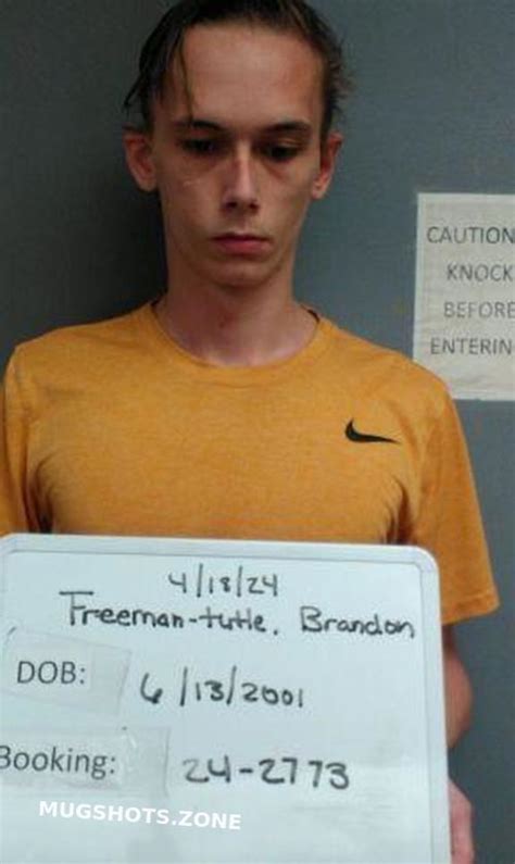 Freeman Tuttle Brandon 04 18 2024 Sebastian County Mugshots Zone