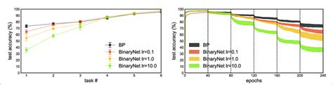 Performance Of Bp And Binarynet On The Permuted Mnist Task See Text
