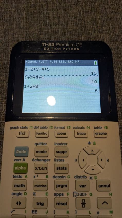 Calculatrice Graphique Texas Instruments Ti 83 Premium Ce Édition Python Texas Instruments Beebs
