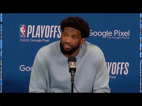 We Want Them To Play At Our Pace Joel Embiid Says The Sixers Baited The Celtics To Secure A