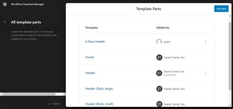 Creating And Editing Wordpress Block Theme Templates And Template Parts