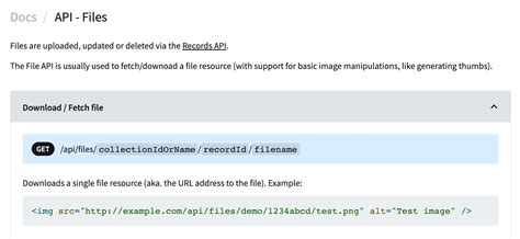 Client SDK For The File API Pocketbase Pocketbase Discussion GitHub