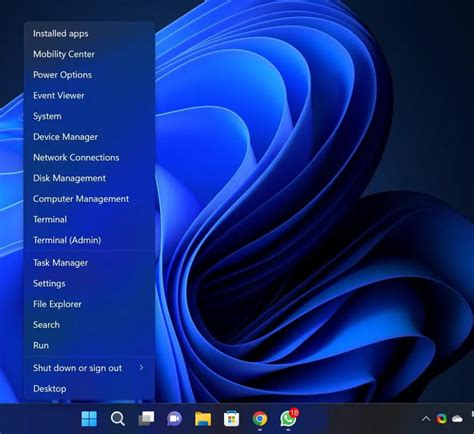 How To Access The Power User Or Winx Menu On Windows 11 Or 10 Gear Up Windows