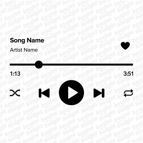 Spotify Music Player Template Aslpink
