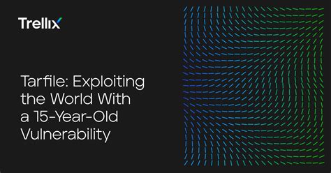 Trellix On Linkedin Tarfile Exploiting The World With A 15 Year Old