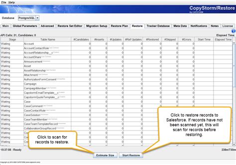 Restore Tab Capstorm Learning Center