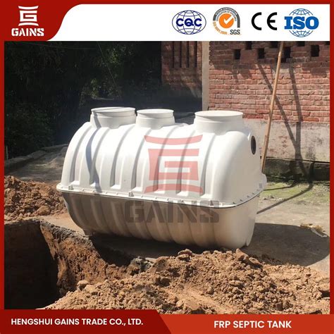 Gains Fiberglass Septic Tanks Fabricators Bio Degradable Septic Tank