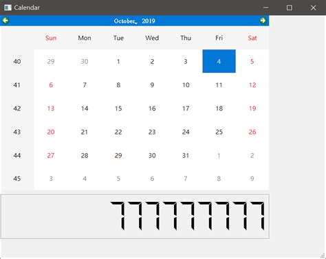 Pyqt5 Tutorial9 Use Qcalendarwidget To Create A Calendar Component