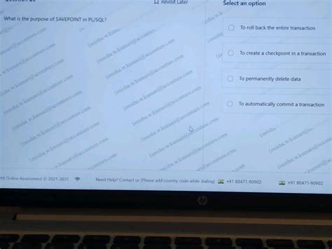 What Is The Purpose Of Savepoint In Plsql Studyx