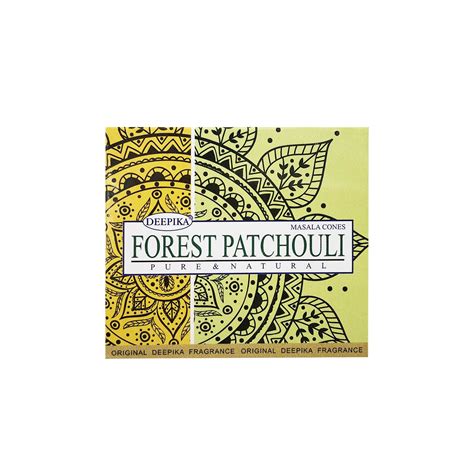 Indian Incense Deepika Indian Patchouli Forest Patchouli Forest Musk