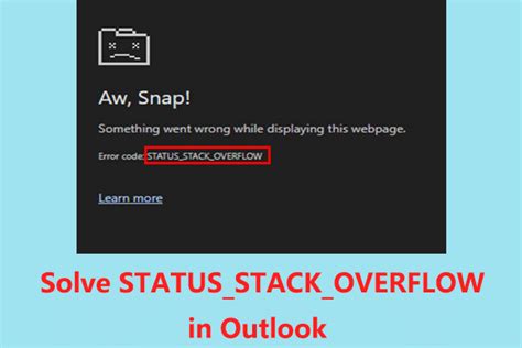 Statusstackoverflow Outlook How To Effectively Solve