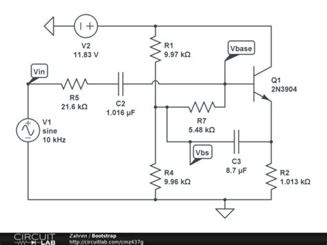 Bootstrap Circuitlab