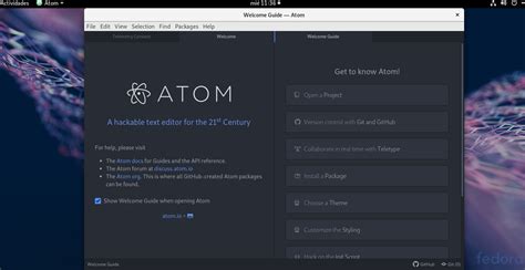 Instalar El IDE Atom En Linux Fedora YourGeekWeb