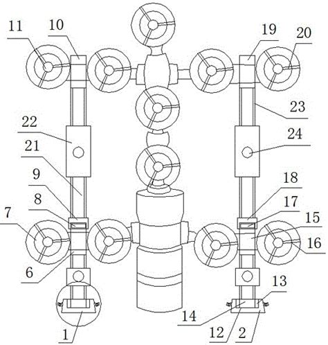 采油树安装工具的制作方法