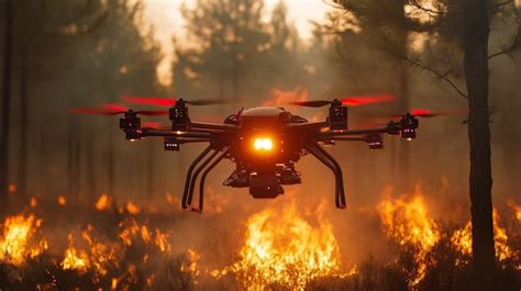 Autonomous Aiguided Firefighting Systems In Forests Using Drones And