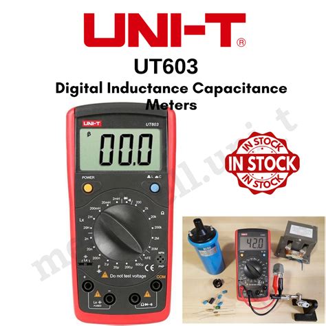 Uni T Ut603 Inductance Capacitance Meter ~original Shopee Malaysia
