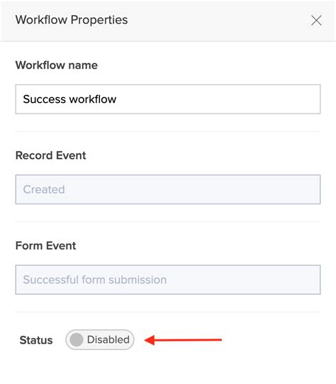 Set Form Workflow Properties Zoho Creator Help