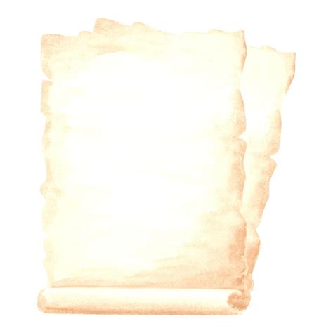 Premium Photo Watercolor Vintage Papyrus Aged Sheets Of Paper