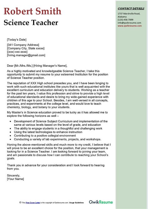 Science Cover Letter Examples Political Science Internship Cover