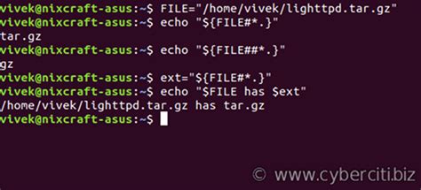 Bash Get Basename Of Filename Or Directory Name Nixcraft