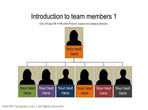 PowerPoint Team Introduction Slide