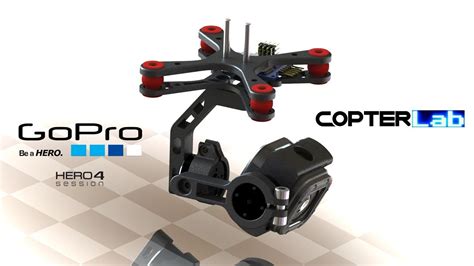 Gopro Gimbal Axis Gopro Hero Session Micro Camera Gimbal Ndaa Compliant