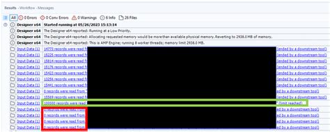 Input Data Ended By A Downstream Tool Issue Alteryx Community
