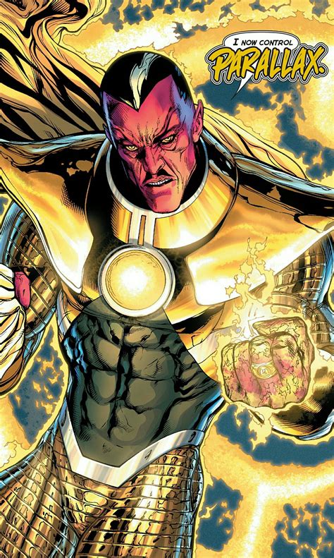 Sinestro With Parallax Dc Comics Art Green Lantern Comic Books