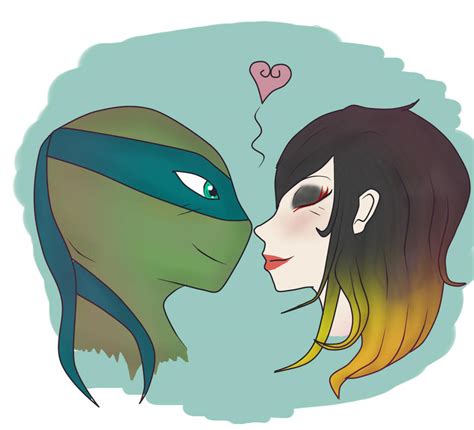 Tmnt Leo And Karai By Ochiwochy On Deviantart