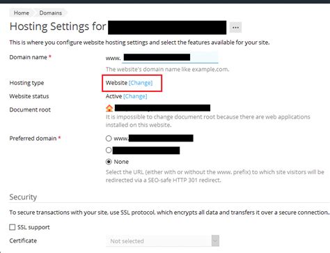How To Set Domain Redirection In Plesk