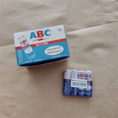 Jual Baterai Abc Biru Heavy Duty V Batu Baterai Shopee Indonesia