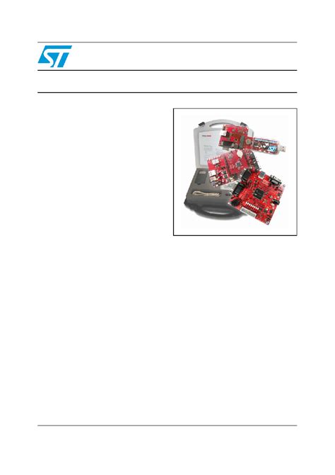 Stm32 Sk Datasheet15 Pages Stmicroelectronics Hitex Starter Kits For St Arm Core Based