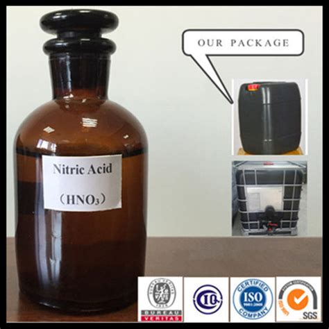 China Gold Mining Chemical Nitric Acid / Hno3 68% - China Nitric Acid ...