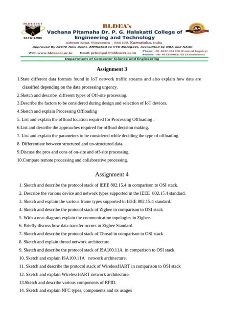 iot module 3 and module 4 assignment questions pdf
