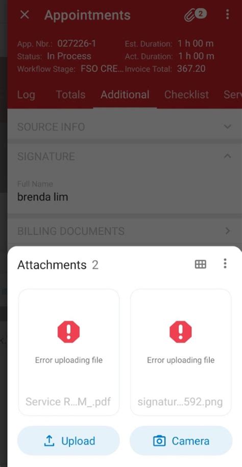 Error Uploading File For Version 2303303 Community