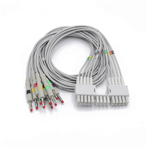 Compatible Mortara Eli 150c Eli 230 Ekg Leadwire Iec Banana 4 0 Connec Sinokmed