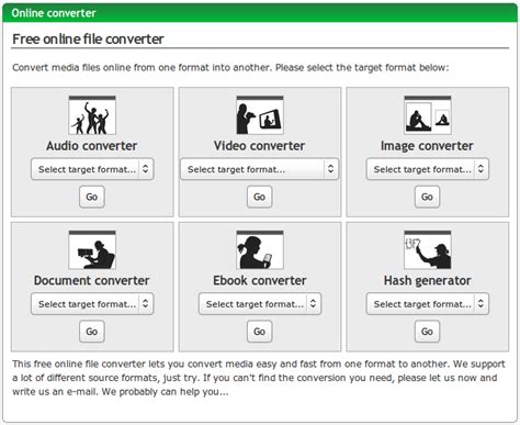 Cool Site Convert Berbagai Format File Dengan Gratis Di Online ConVert Com