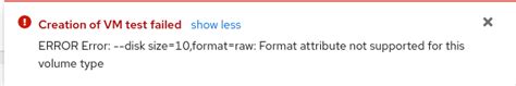 Cant Create A New Volume When Creating A New Vm When The Default Pool Is Lvm2 · Issue 1213