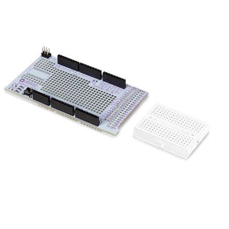 Whadda Wpsh216 Prototyping Board With Mini Breadboard For Arduino Mega