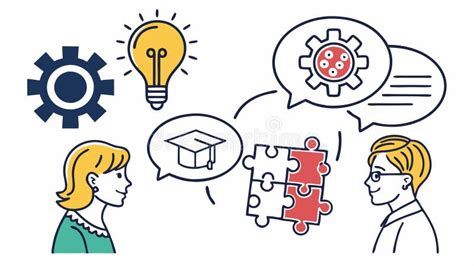 Problem Solving Network Representing Idea And Solution Process Vector Design Generative Ai