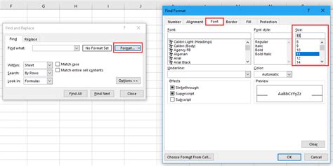 How To Filter Data Based On The Font Size In Excel