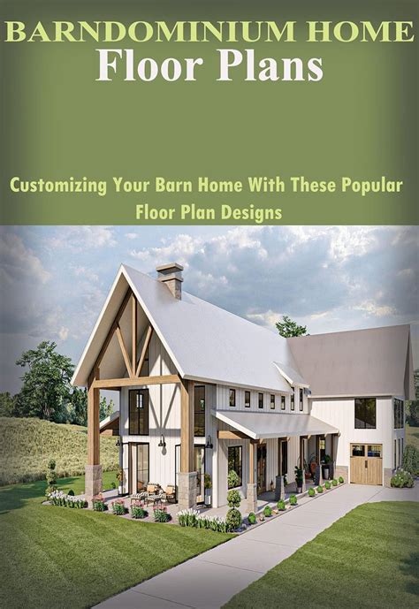 Barndominium Home Floor Plans Customizing Your Barn Home With These
