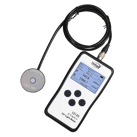 LS125 UV Light Meter With UVC X0 Probe 254nm UVC Germicidal Lamps For Hospitals Disease Control