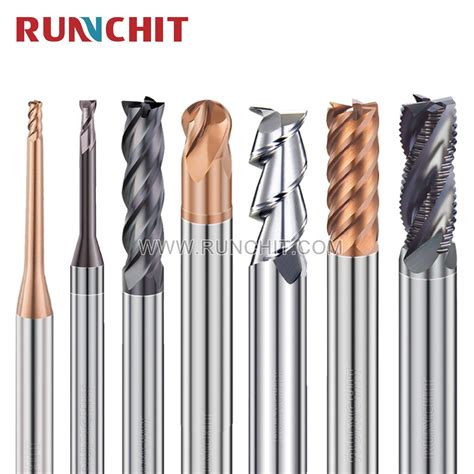 Hrc55 Cnc Milling Cutter Cutting Machine Tool Tungsten Solid Carbide