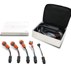Kwik Portable Type Charger W Adaptable Tails Kw Evse Australia